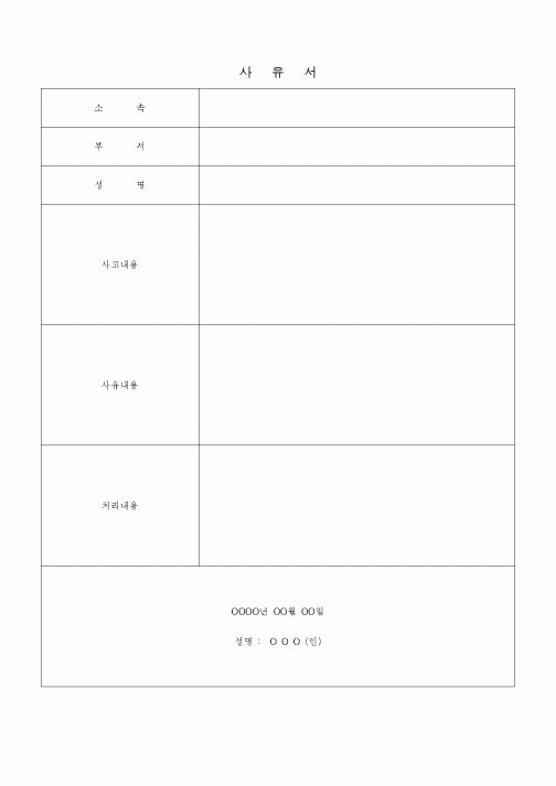 서식 미리보기