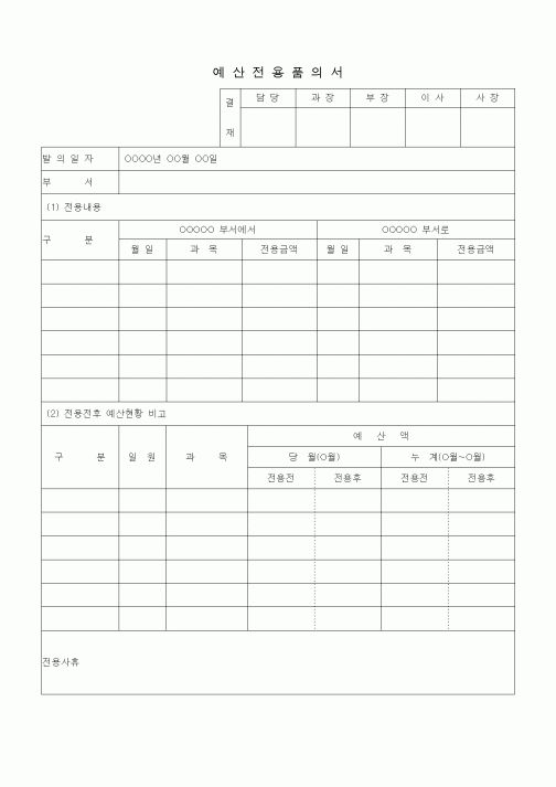 서식 미리보기