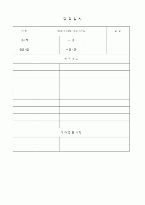 서식 미리보기