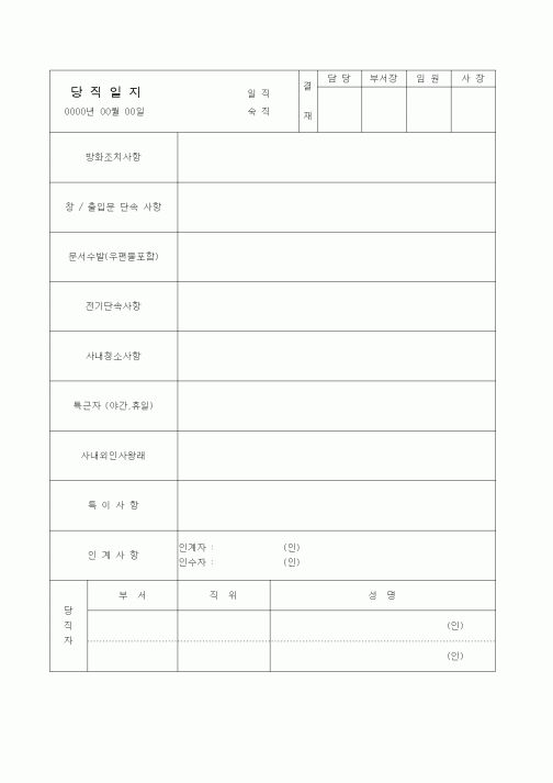 서식 미리보기