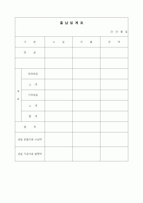 서식 미리보기