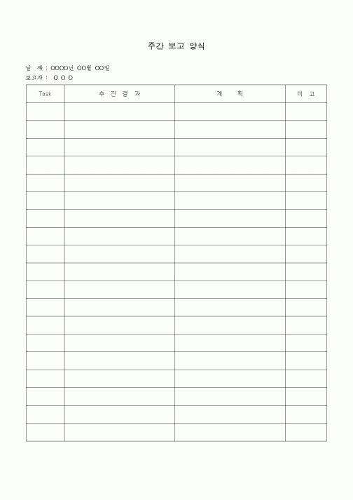 서식 미리보기