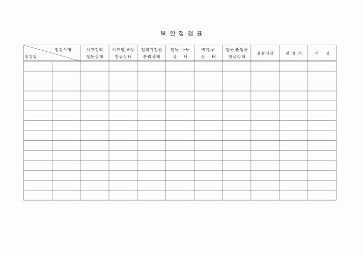 서식 미리보기