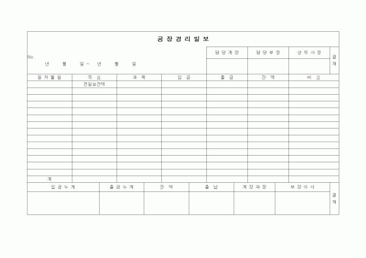 서식 미리보기