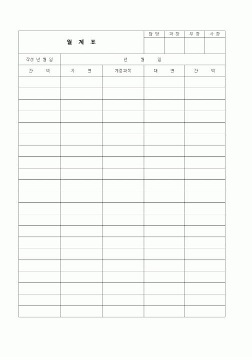 서식 미리보기