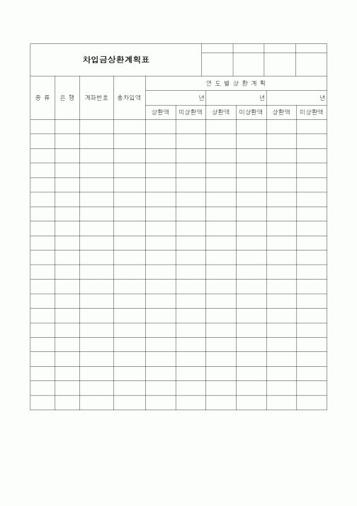 서식 미리보기