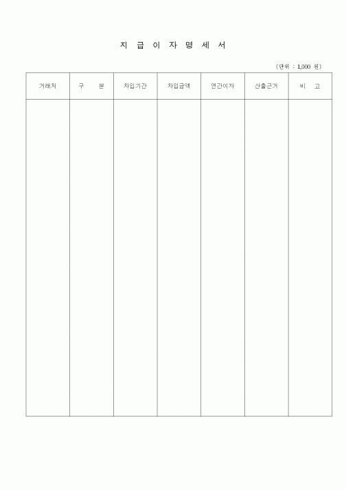 서식 미리보기