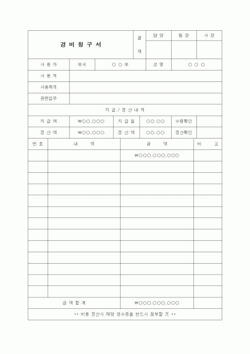 서식 미리보기