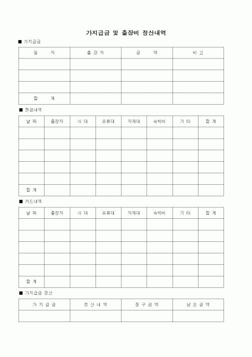 서식 미리보기