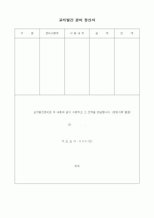 서식 미리보기