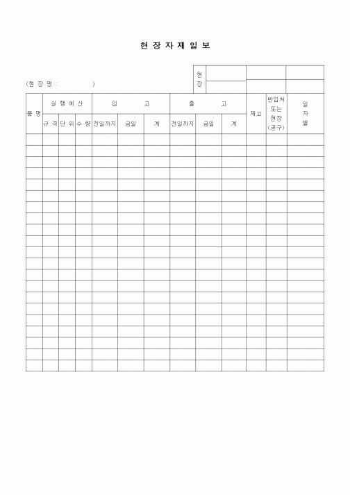 서식 미리보기