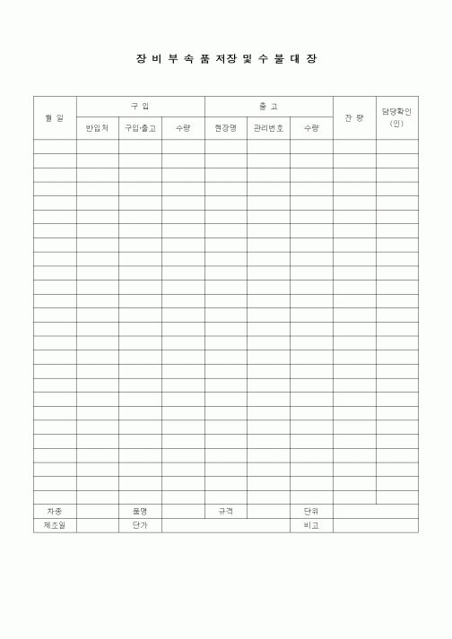 서식 미리보기