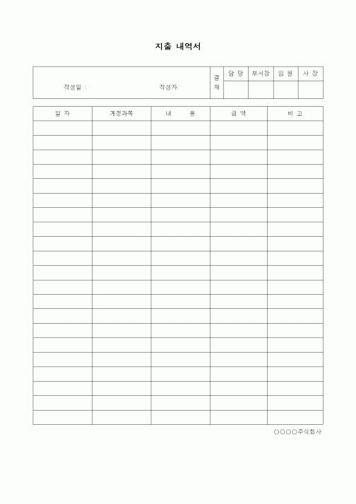 서식 미리보기
