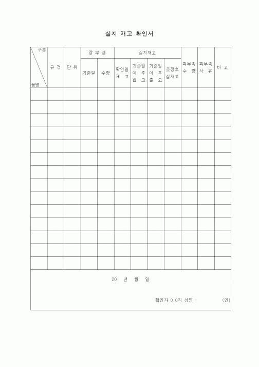 서식 미리보기