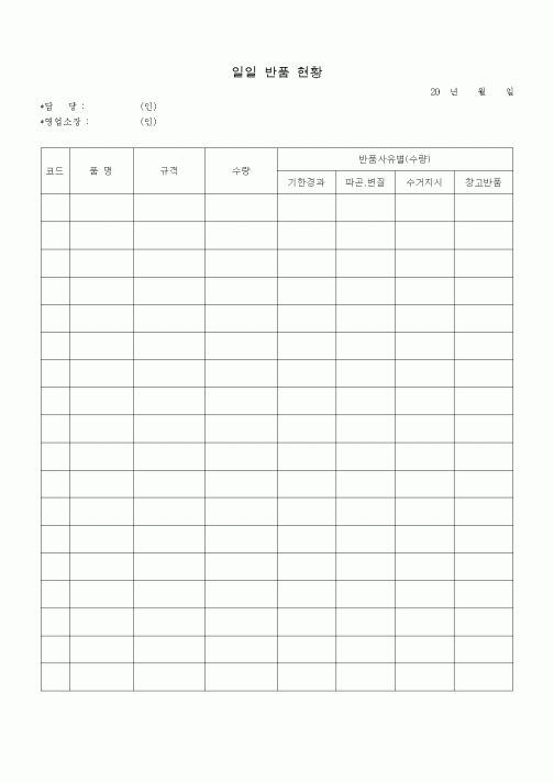 서식 미리보기