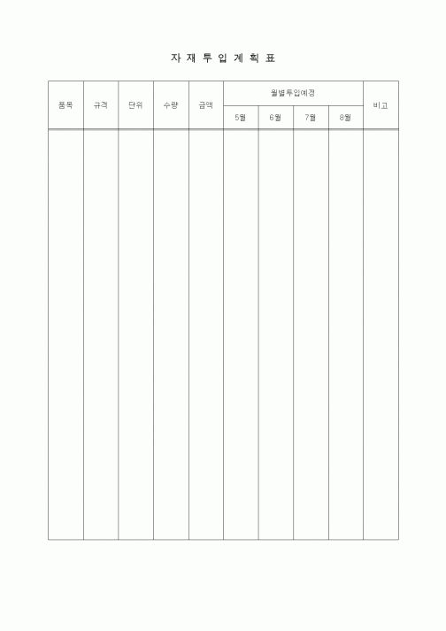 서식 미리보기