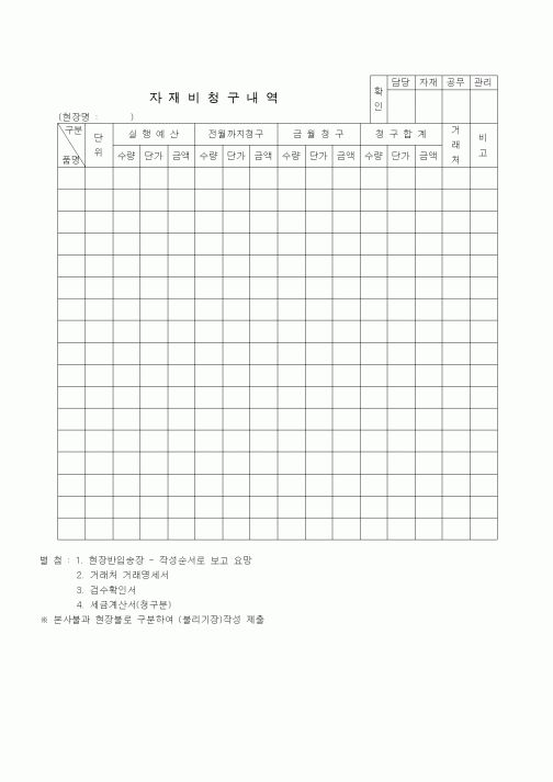 서식 미리보기