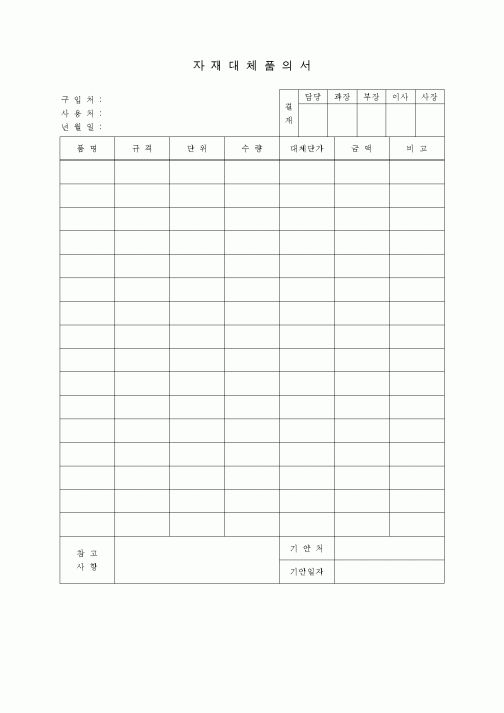 서식 미리보기