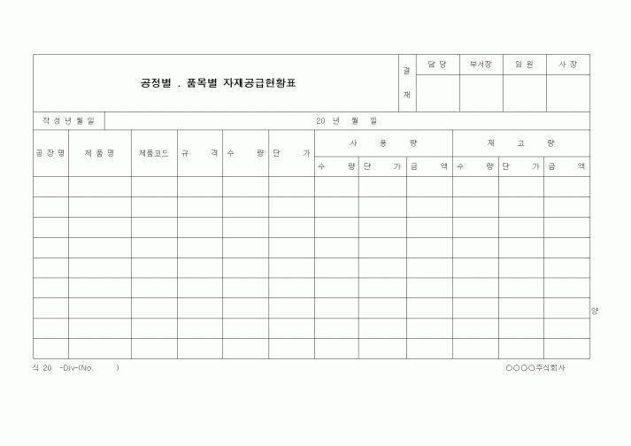서식 미리보기