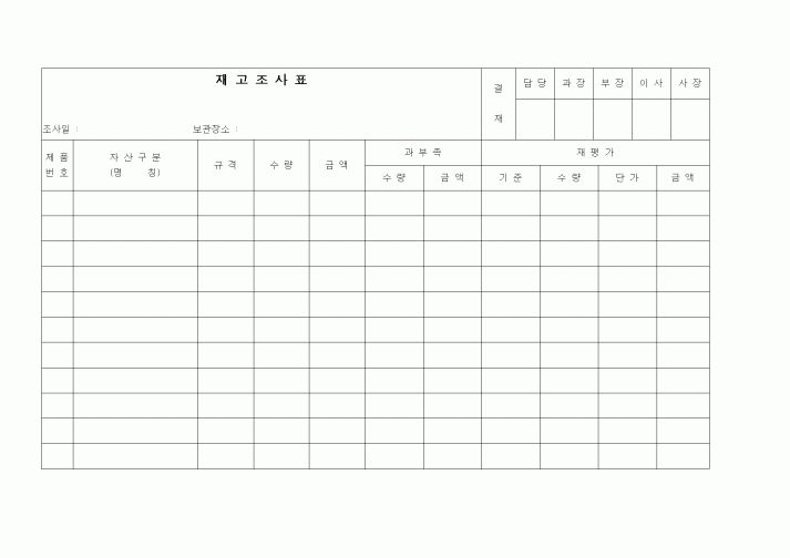 서식 미리보기