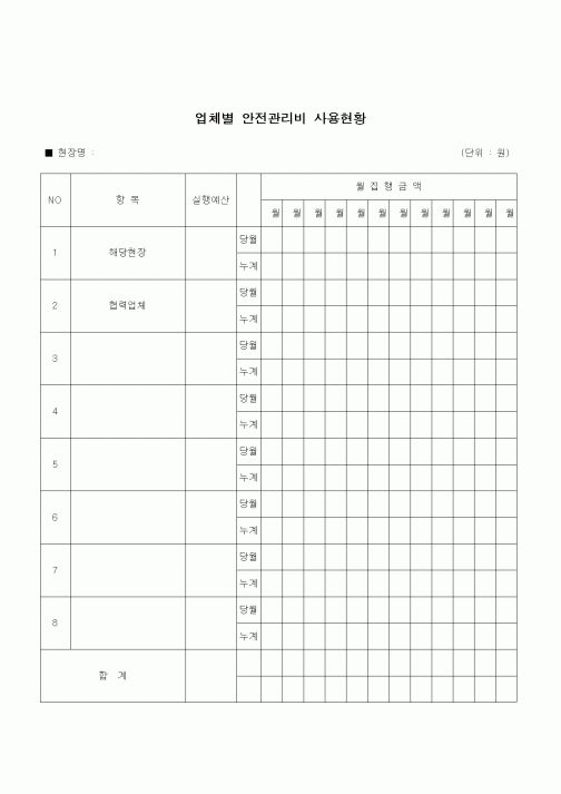 서식 미리보기
