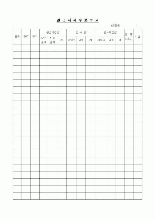 서식 미리보기