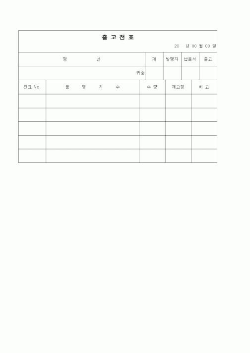 서식 미리보기