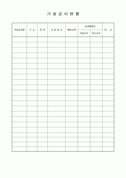서식 미리보기