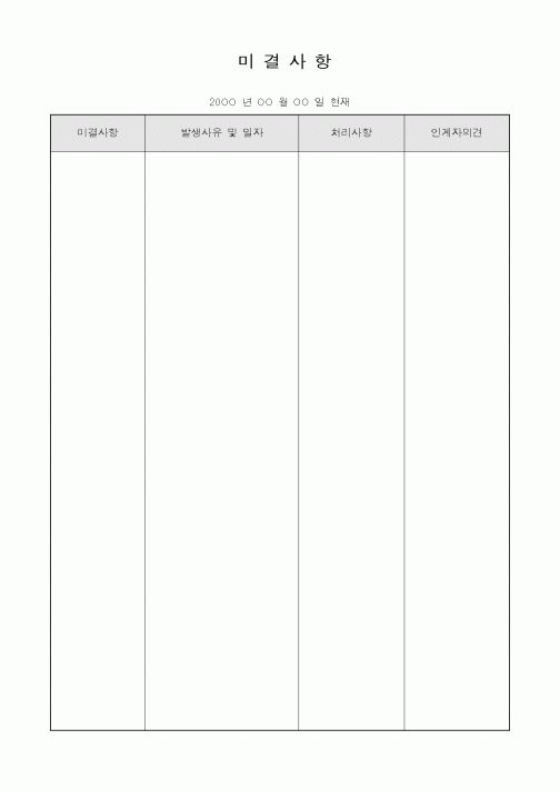 서식 미리보기