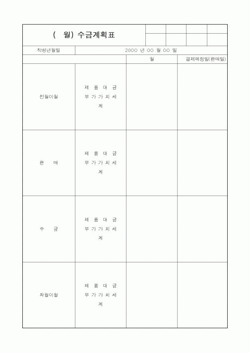 서식 미리보기
