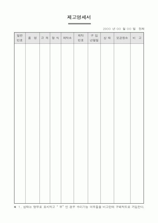 서식 미리보기