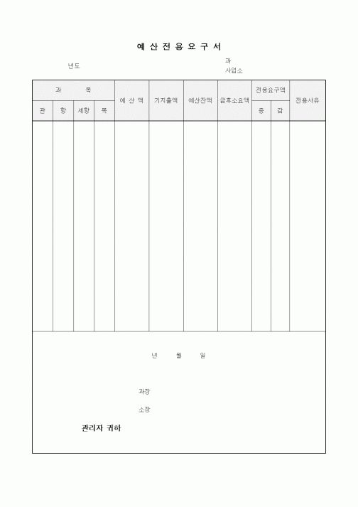서식 미리보기