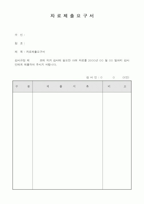 서식 미리보기