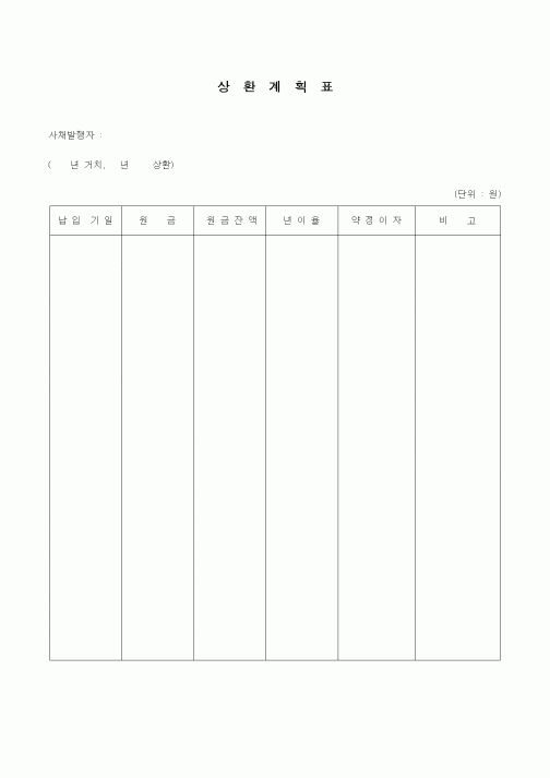서식 미리보기