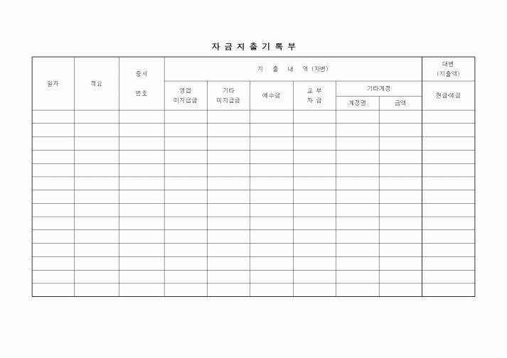 서식 미리보기