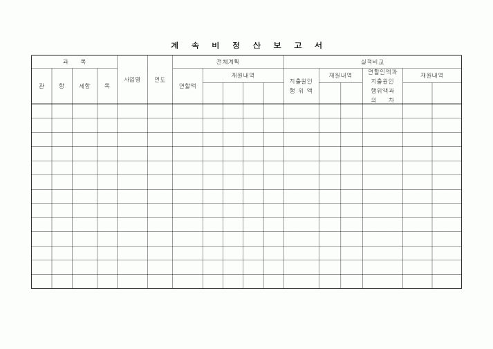 서식 미리보기