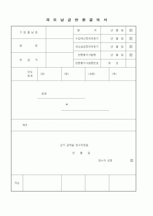 서식 미리보기