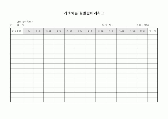 서식 미리보기