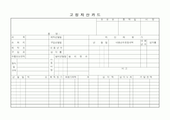 서식 미리보기