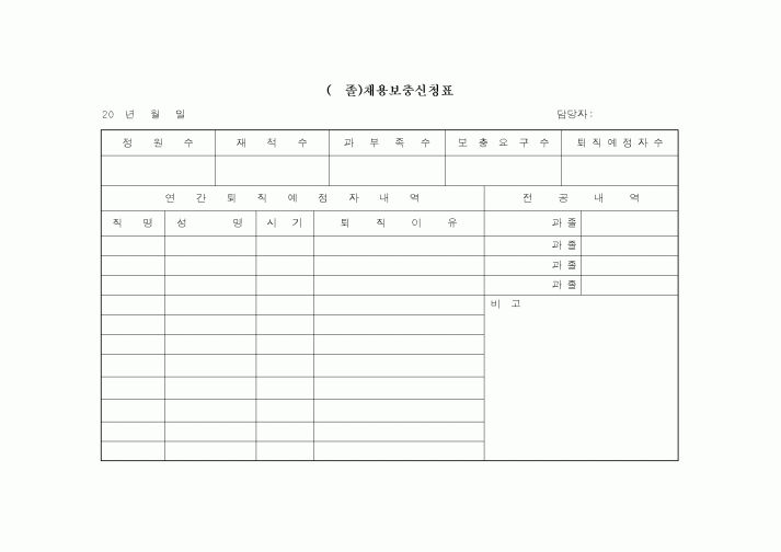 서식 미리보기