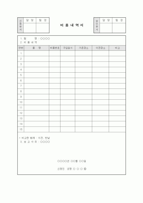 서식 미리보기