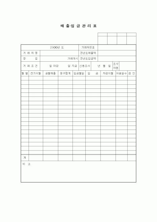 서식 미리보기