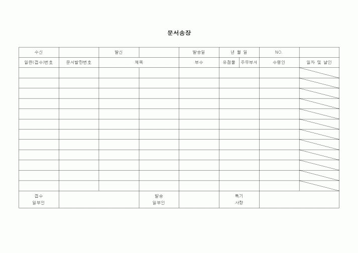 서식 미리보기