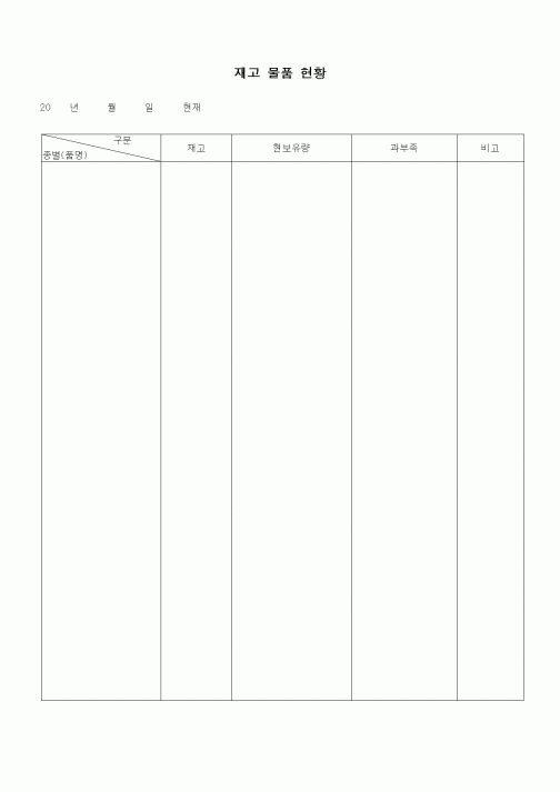 서식 미리보기