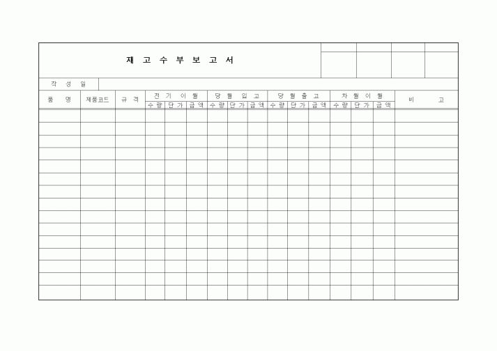 서식 미리보기