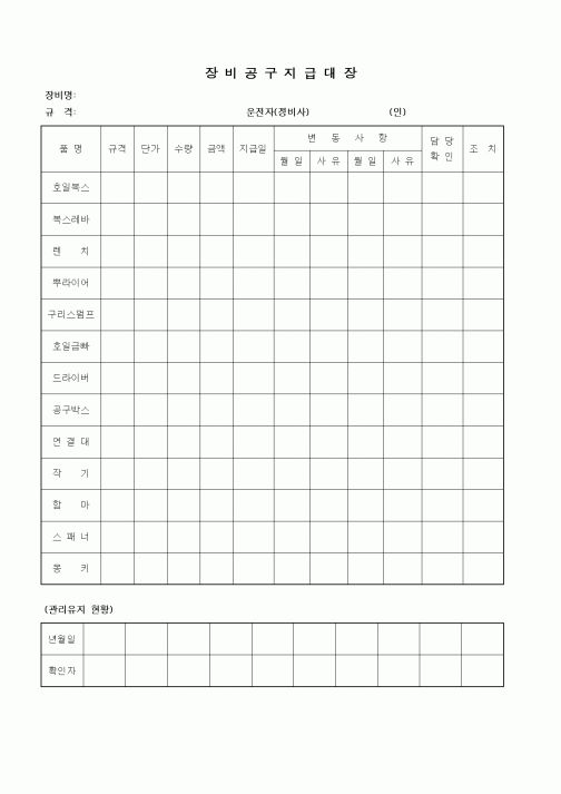 서식 미리보기