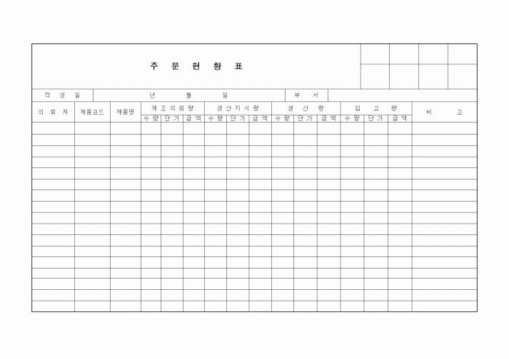 서식 미리보기