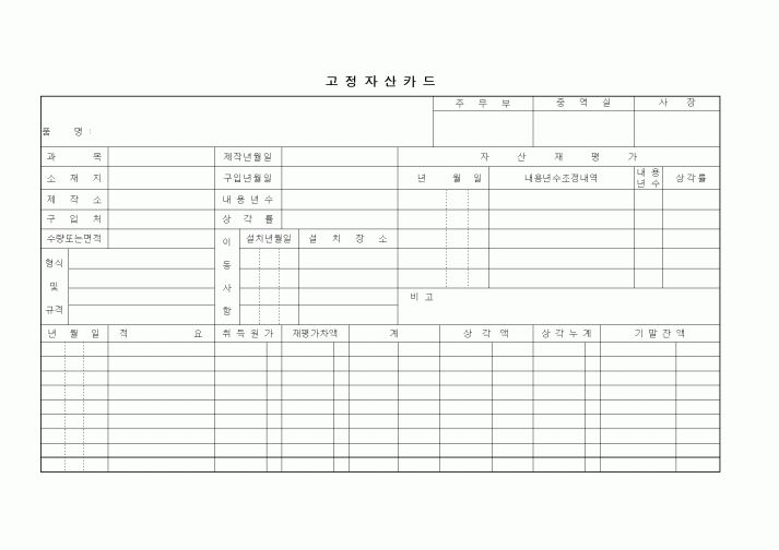 서식 미리보기
