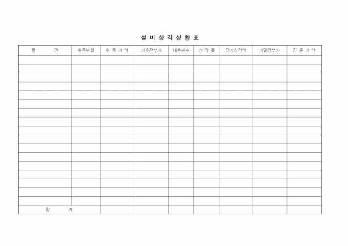 서식 미리보기