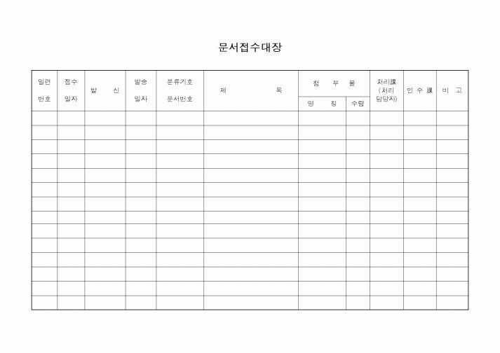서식 미리보기